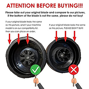 Revorit Blender Replacement Parts for Ninja, 2 24oz Cups with To-Go Lids, 7 Fins Extractor Blade, for Nutri Ninja Auto iQ BN801 BL480-30 BL640-30 BL642-30 NN100-30 BL2012 (2 Pack)