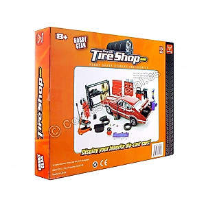 Repair Tire Shop Series 1:24 Scale - 20 pc set