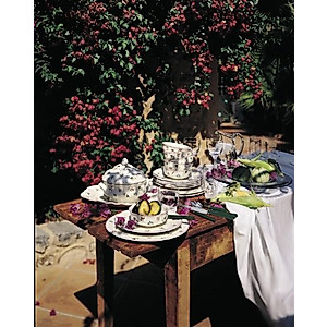 Villeroy & Boch 1023953170 Petite Fleur Bowl, 21 cm, Premium Porcelain, White/Colourful