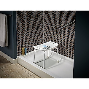 Delta Faucet DF595 Bath Safety Tub and Shower Seat in White