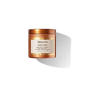 Mizani Strength Fusion Intense Night-Time Treatment | Deeply Nourishing Hair Mask | with Shea Butter | for Curly Hair | 5.1 Fl Oz