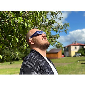 Solar Eclipse Glasses (10 pack) ISO 12312-2 Compliant, AAS Recognized, for safe direct Sun Viewing of April 8, 2024 Total Solar Eclipse in USA