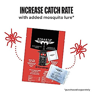 DynaTrap DT1130-GRSR 1/2 Acre Mosquito & Flying Insect Outdoor Trap and Killer – Kills Mosquitoes, Flies, Wasps, Gnats, & Other Flying Insects - Bug Zapper Alternative – Green