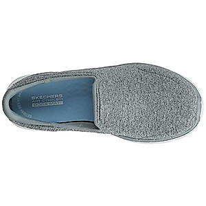 Skechers Women's GO Walk 6-Grand Horizon Sneaker, Gray, 8 Wide