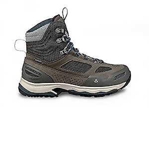 Vasque Women's Breeze at-Mid GTX Goretex Waterproof Hiking Boot, Gargoy/Dark Slate, 11