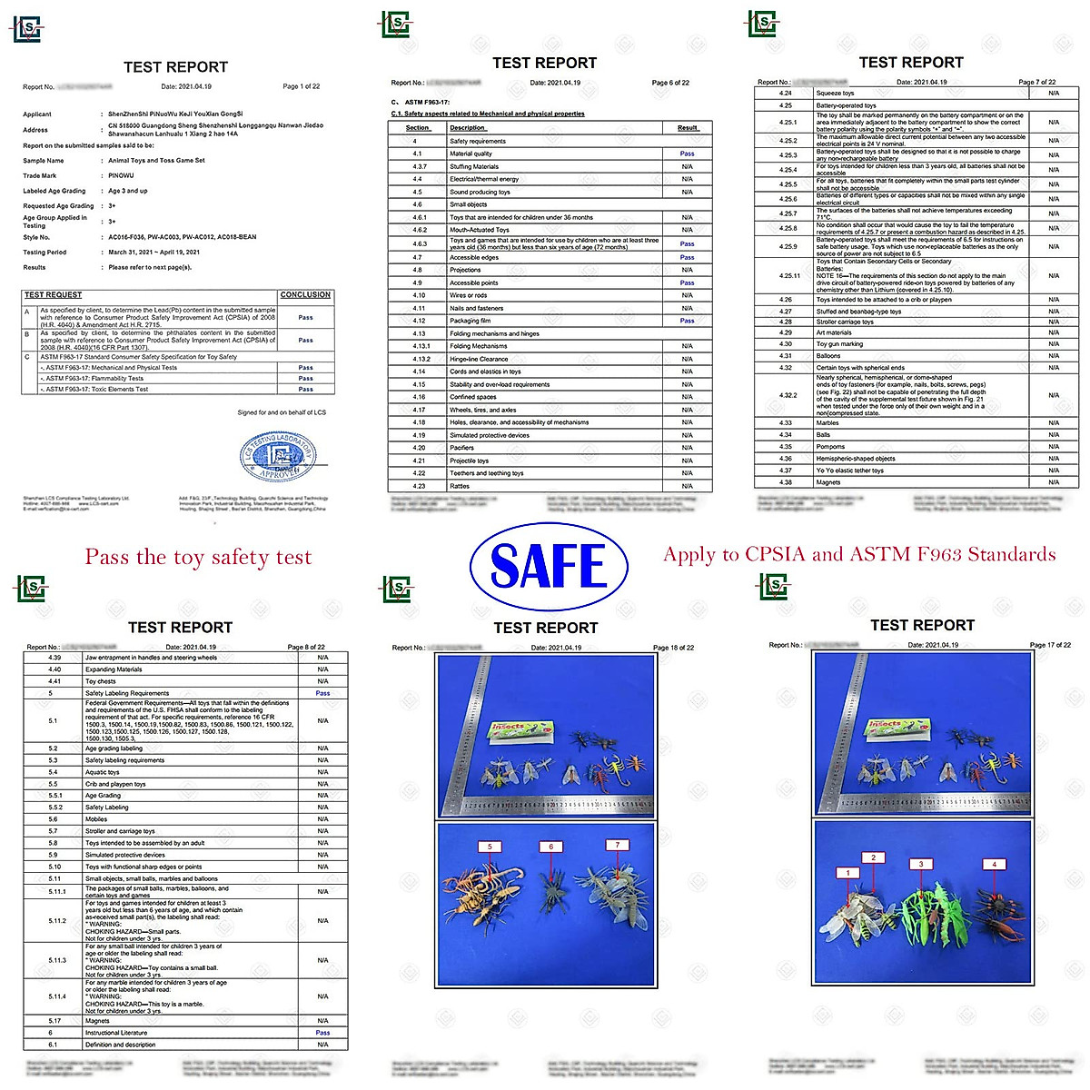 PINOWU Insect Bug Toy Figures for Kids Boys Girls (24pcs), 2-4” Fake Bugs - Spiders, Cockroaches, Scorpions, Crickets, Lady Bugs, Mantis and Worms for Education and Christmas Party Favors