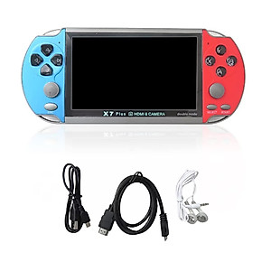Gxcdizx 5.1" 8GB 128Bit Retro Portable Handheld Game Console Player 10000 Games Built-in