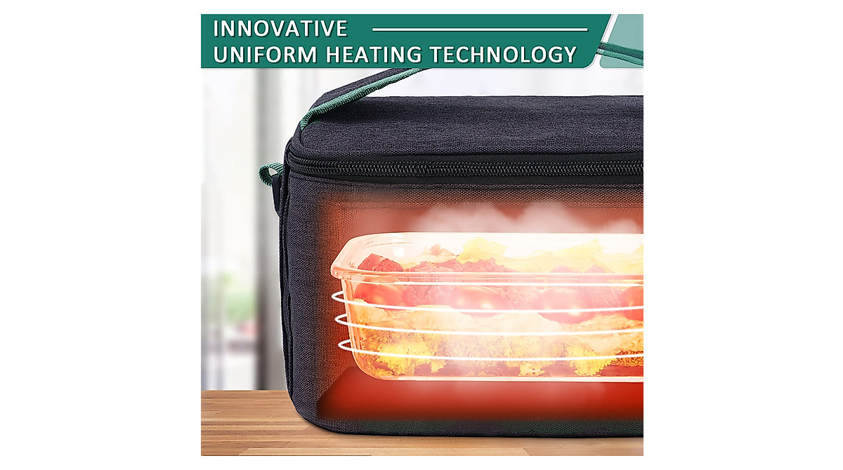 SabotHeat Portable Car Oven with 6 Heat Levels & Timer | Fast Heating
