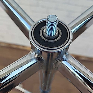 Round Portable Small Clothing & Garment Racks with Wheels/Glass Shelf - Rotatable 39" to 65" Adjustable Height Modern Hanging Rails, Dressing Room Dormitory Cloakroom Boutique