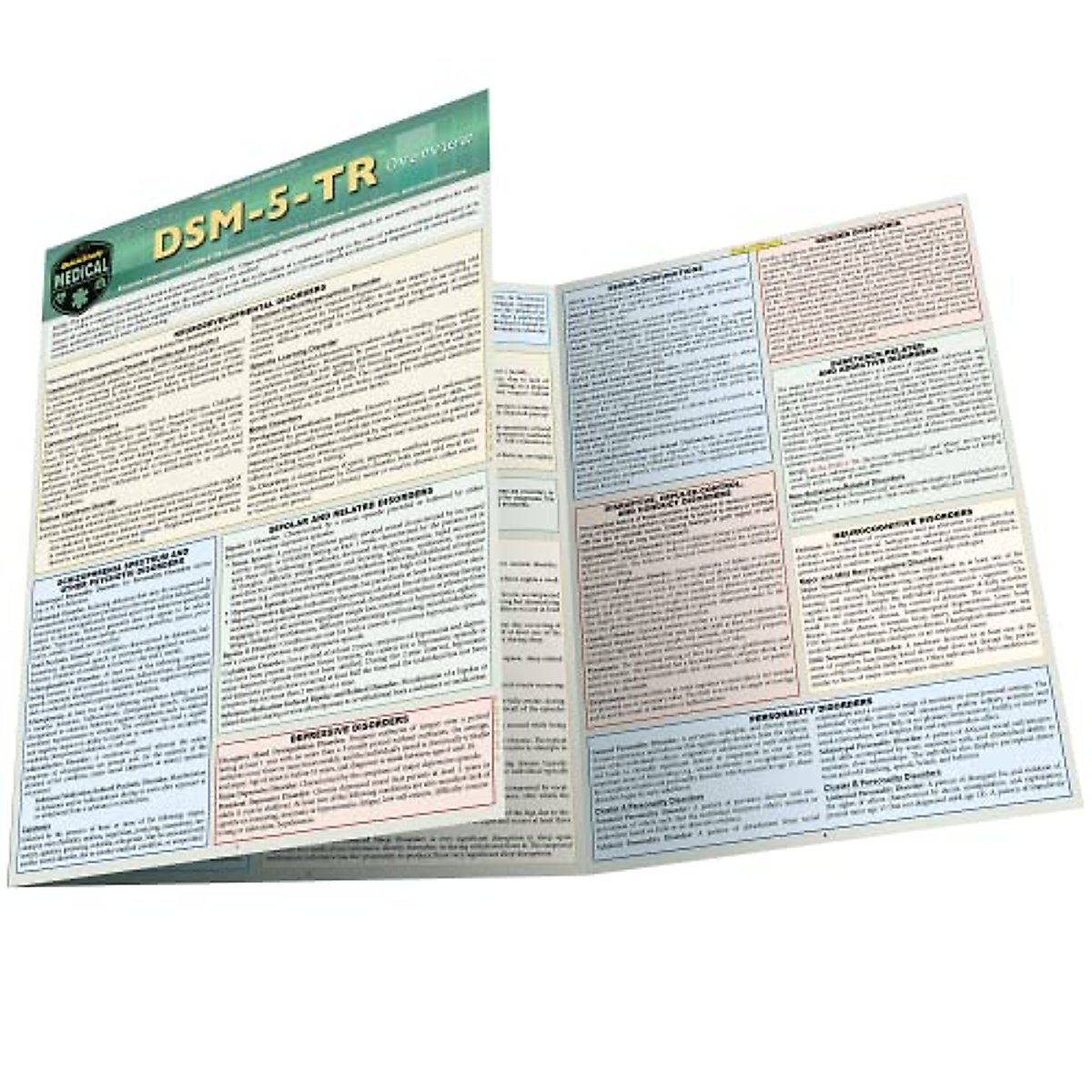 DSM-5-TR Overview: a QuickStudy Laminated Reference Guide