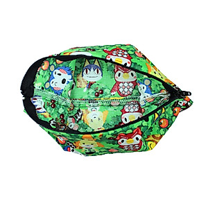 Barefoot Sewing Batman Fabric Pencil Case or Cosmetic Bag - Hand Made in the USA - 8” x 5” Zipper Pouch Made With Licensed Fabric