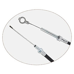 Throttle Cable 8252-1390 Universal Casing 63" Long Inner Wire 71" inch Long for Manco 8252-1390 ASW Go Kart Go Cart Gas Scoote 2Pcs