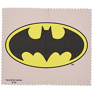 Spoontiques Eyeglass Case, Retro Batman, with Lens Cloth,Multi,One Size