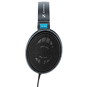 Sennheiser HD 600 - Audiophile Hi-Res Open Back Dynamic Headphone, Black