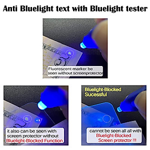 Muntonski Anti Blue Light Compatible with iPad Pro 11 Screen Protector (2018 2020 2021) 11inch tempered Glass 9H Hardness 2 Pack