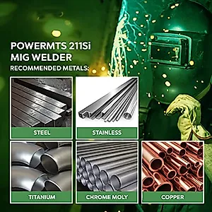 2021 Everlast PowerMTS 211Si MIG TIG Stick 200amp 110v/220v Multi Process new Welder