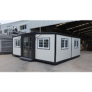 20FT Prefab Folding Container House Expandable Container Home For Living Villa House