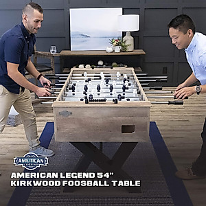 American Legend 54" Kirkwood Foosball Table, Grey