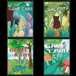 DECKEEP 500 Count Premium Thick Card Sleeves, 66 x 91 mm Clear Standard Card Protectors for Collectibles Trading Cards and Sports Cards