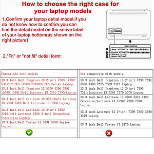 Alapmk Protective Case for 13.3" Dell Inspiron 13 5300 5390 5391 7390 7391/Latitude 5300 5310 5320 5330 5340 7300 7310/Latitude 2-in-1 5300 Chromebook Enterprise/Vostro 13 5390 5300 5301,Starry Night