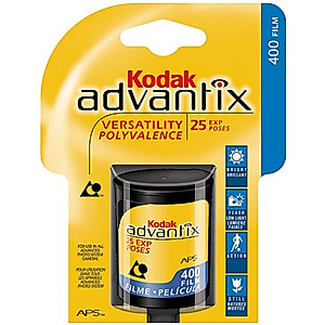 Kodak Advantix 400 Speed 25 Exposure APS Film