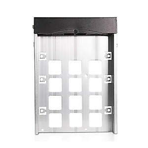 iStarUSA BPU-340MS-BLACK 3X5.25 to 4X3.5 12G MiniSAS