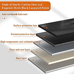 Under Sink Organizers and Storage Pull Out Cabinet Organizer and Storage Metal 2 Tier Under Sink Drawer Organizer Bottom Drawer Slide Out Under Sink Storage Shelf For Kitchen Bathroom, Black