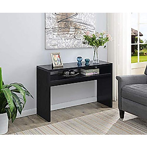 Convenience Concepts Northfield Deluxe Console Table, Black