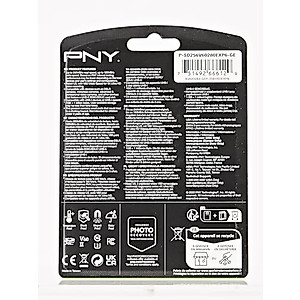 PNY 256GB EliteX-PRO60 UHS-II SDXC Memory Card - R280MB/s W180MB/s, U3, V60, 4K UHD, Full HD, UHS-II for Professional Photographers & Content Creators, DSLR Mirrorless Cameras, Advanced Video Cameras