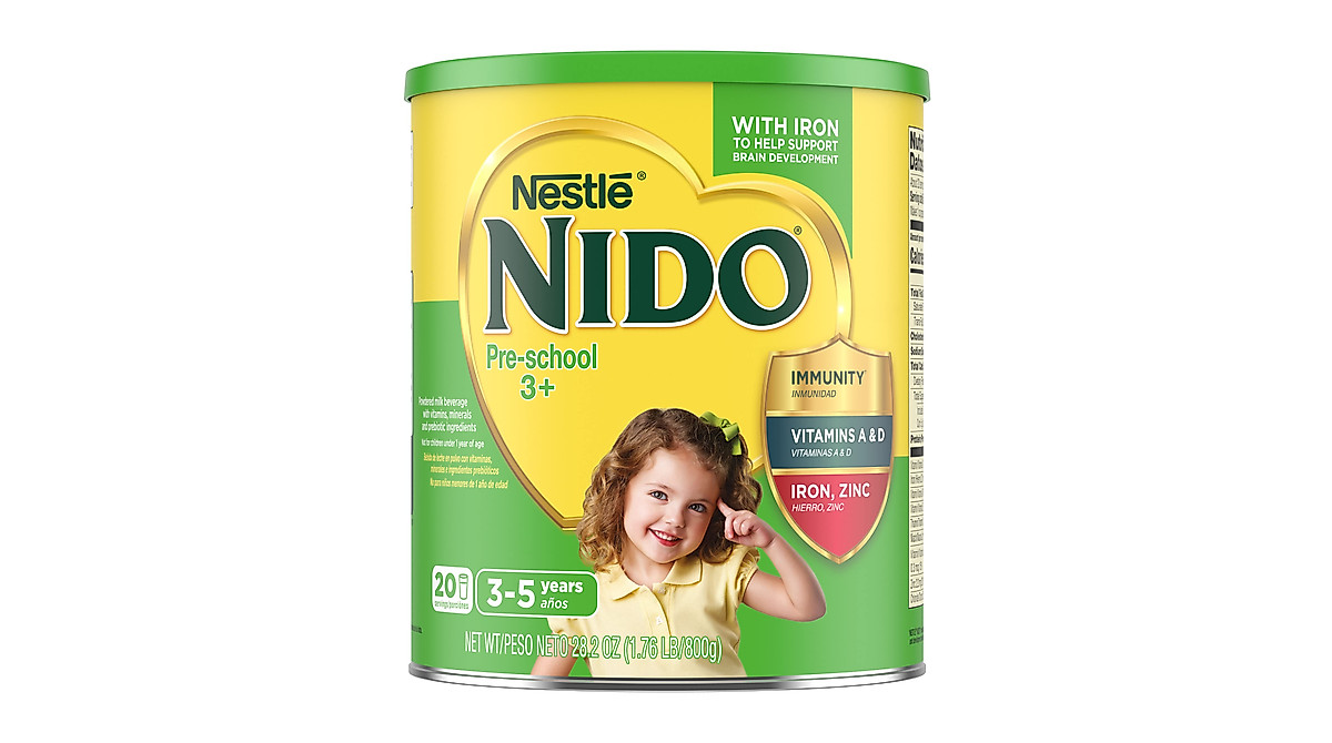 Nestle Nido 3+ Toddler Milk Powder - Nutritious & Easy Mix