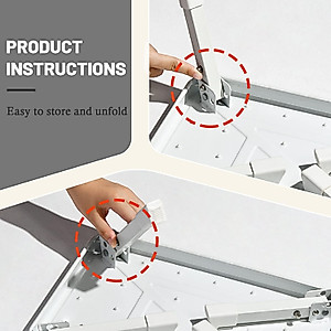 XinSunho Small Step Stool, Sturdy Folding One Step Stool for Adults with Non-Slip Platform, Metal Step Stool for Bed Kitchen RV 330lbs Capacity