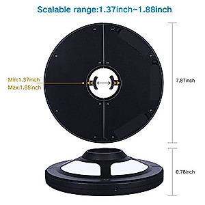 OYOCO Warm White Patio Umbrella Light 2 Brightness Modes Cordless 36 LED Lights at 220 lux- 3 x AA Battery Operated,Umbrella Pole Light for Patio Umbrellas,Camping Tents or Outdoor Use (Warm White)