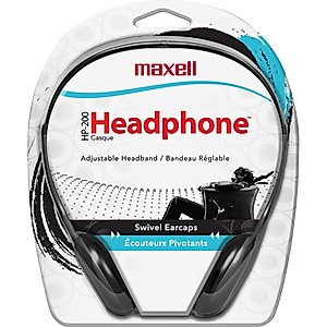 Maxell Lightweight Stereo Headphones