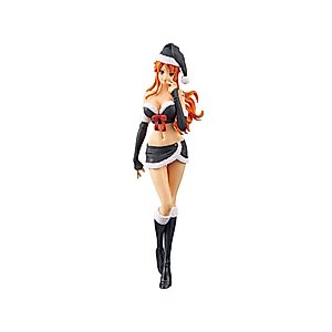 Banpresto One Piece Glitter & Glamours Nami Christmas Style Action Figure (Black Version)