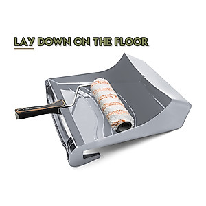 ROLLINGDOG Multifunction Paint Tray – Ladder Paint Tray,Paint Tray for Ladder,Idea for Household or Construction Use