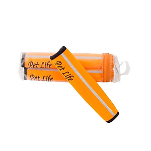 Pet Life ® Extreme-Neoprene Reflective and Joint Protective Dog Sleeves - Pet Joint Sleeves with Hook-and-Loop Enclosures - First Aid Dog Bandages for less stress on dog joints, great for dog recovery