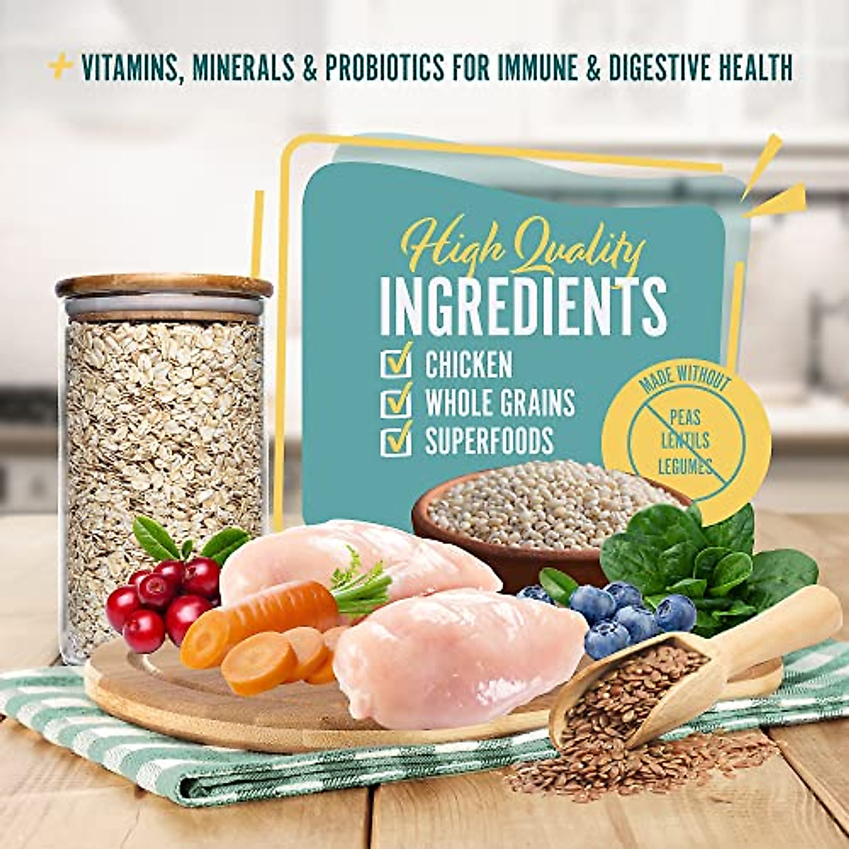 Earthborn Holistic Large Breed Dry Dog Food, 25 lb