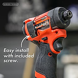 𝗠𝟭𝟮 𝗕𝗶𝘁 𝗵𝗼𝗹𝗱𝗲𝗿 𝗳𝗼𝗿 𝗠𝗶𝗹𝘄𝗮𝘂𝗸𝗲𝗲 | Slim Version | Milwaukee bit holder for M12 Surge Impact Driver | Magnetic Bit Holder for M12 | Milwaukee Tool Accessories