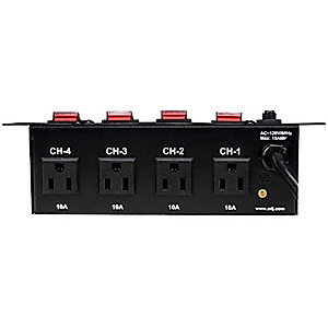 ADJ Products PC-4, AC Power Center, Central Power Control for DJ Booth or Light Show
