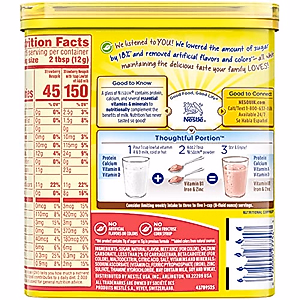 Nesquik Strawberry Powder Drink Mix 9.38oz