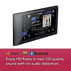 Pioneer DMH-C5500NEX 8" Amazon Alexa When Paired with Pioneer Vozsis App, Android Auto, Apple CarPlay, Bluetooth, HD Radio - Modular Solutions Digital Media Receiver