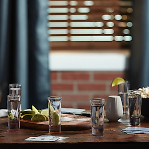 Libbey Troyano Multi-Color Shooter Glasses, Set of 6