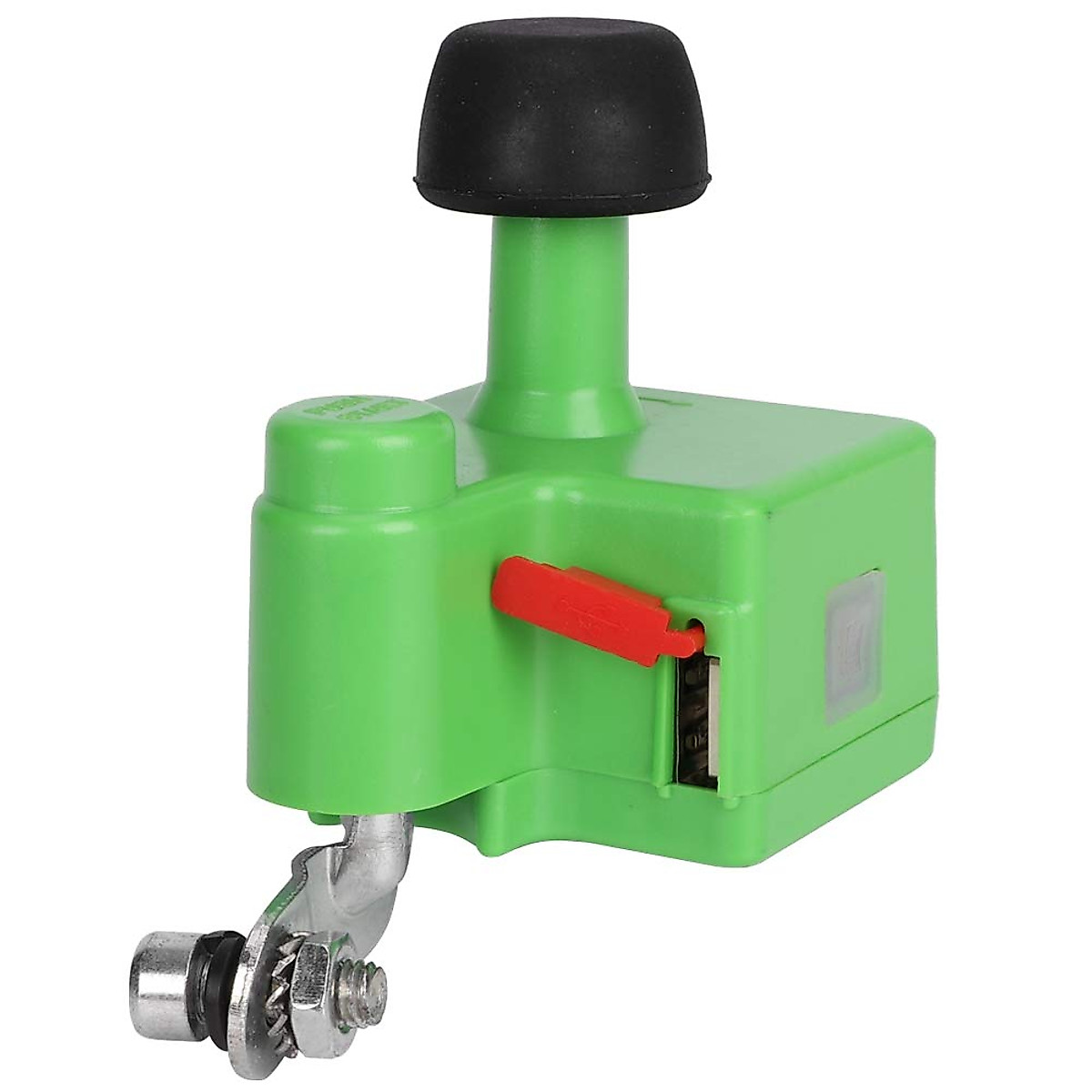 hightseck Bicycle Dynamo Generator, Electric Bike Generator with Rechargeable Dual USB Output, Compact Motorized Friction Generator 1000mAh Mobile Phone Charger Power Bank for Riding