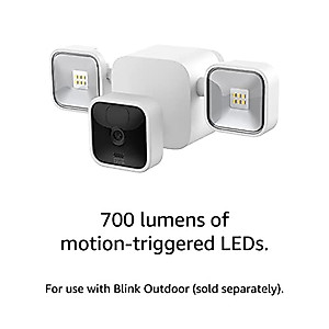 Floodlight Mount Accessory for Blink Outdoor Camera 3rd Gen with 2-year battery life (White)