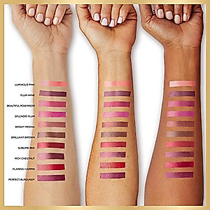 L’Oréal Paris Age Perfect Luminous Hydrating Lipstick + Nourishing Serum, Brilliant Brown, 0.13 oz.