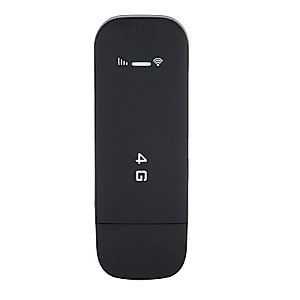 4G WiFi Router,150Mbps Plug and Play LTE USB Portable Router Pocket Mobile Hotspot Built-in 4G/3G+WiFi Antenna Wireless Network Smart Router(with WiFi)
