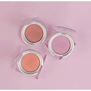 ZUZU LUXE Mineral Blush (Haze - Raspberry/Warm Shimmer), Natural, Paraben Free, Vegan, Gluten-free, Cruelty-free, Non GMO, 0.1 oz.