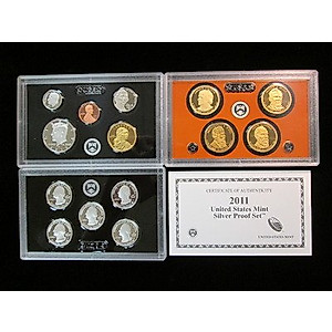 2011 S Silver Proof Set 14 coin set