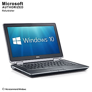 Dell Latitude E6330 13' Notebook PC - Intel Core i5-3320M 2.6GHz 8GB 320GB DVDRW Windows 10 Professional (Renewed)