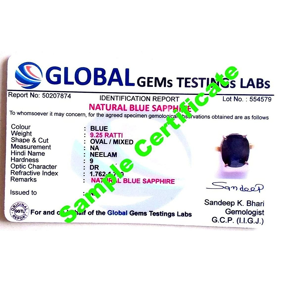 Kevat Gems Natural Certified Hessonite Garnet/Gomed 4.00-11.00 Ct. Gemstone Unisex Ring in Panchadhatu (Cooper),Birthstone Jewelry (6.00 Ct., Women)